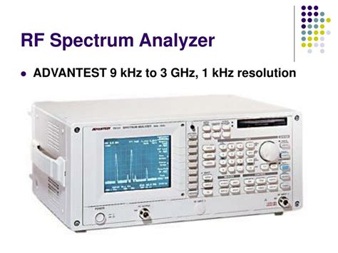 PPT Spectrum Analyzer PowerPoint Presentation Free Download ID 528466