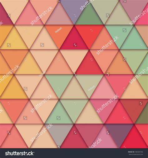 Pattern Geometric Shapestexture Flow Spectrum Effect Stock Vector Royalty Free 188305736