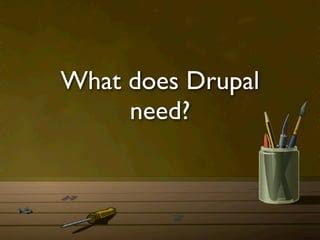 Drupal As A Web Framework PPT