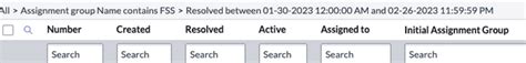 Initial Assignment Group In A Report Rservicenow