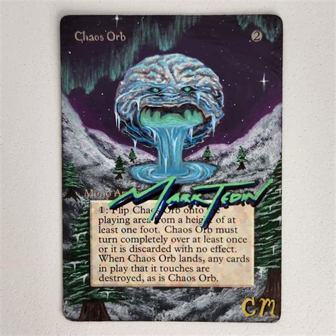 Frozen Chaos Orb R Mtgaltered