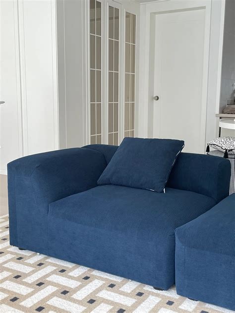 가격내림 3인용 코듀로이 소파 당근 중고거래