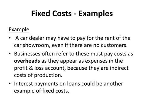 Unavoidable Fixed Costs Examples At Ronda Guzman Blog