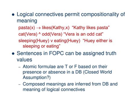 Ppt Cs 4705 Semantic Analysis Syntax Driven Semantics Powerpoint