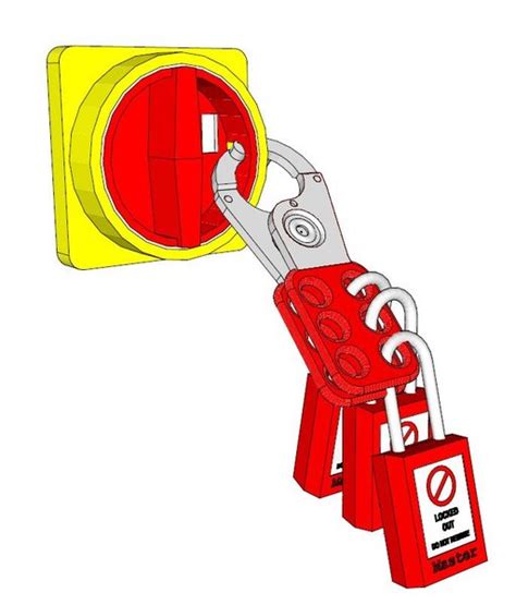 Safety Lockout Hasp 25mm Jaws Total Lockout