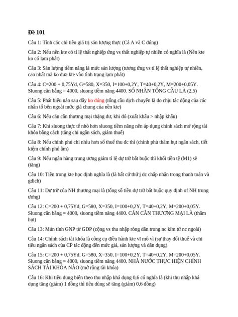 Đề 101 Pdf