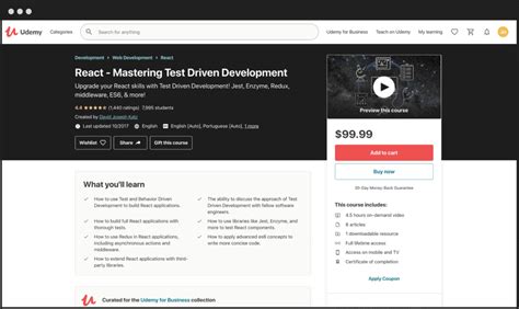 Best React Courses On Udemy October