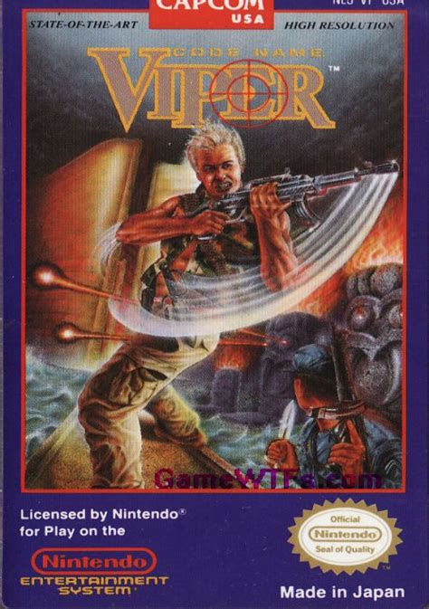 Code Name Viper ROM Free Download For NES ConsoleRoms
