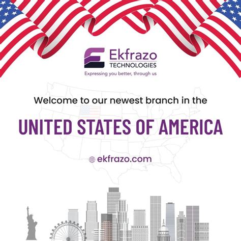Were Excited To Announce The Launch Of Our New Branch In The United States This Expansion