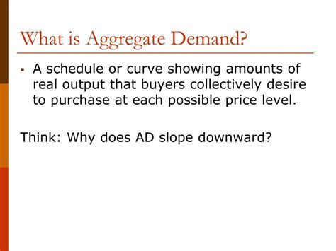 PPT Aggregate Supply Aggregate Demand PowerPoint Presentation Free Download ID