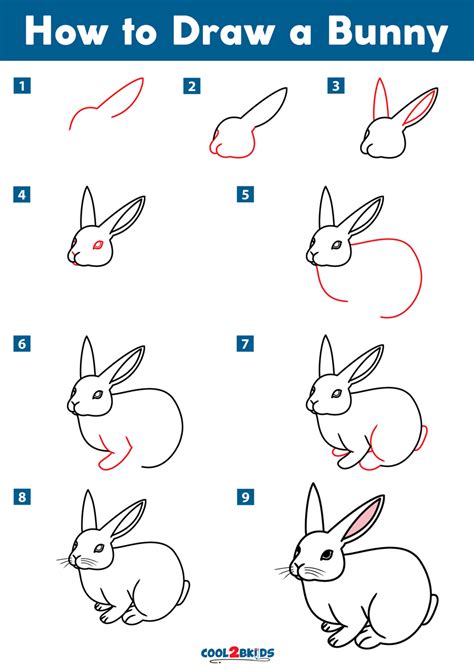 How To Draw A Cute Bunny Rabbit Step By Step At Laverne Gonsales Blog