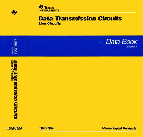 TI Data Transmission Circuits Volume Line Circuits Data Book TI Data Transmission