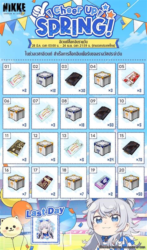 Nikke Leak ของแจกฟรีและดีย์มากมีอยู่จริง ชุดสกิน Poli Cheer Up