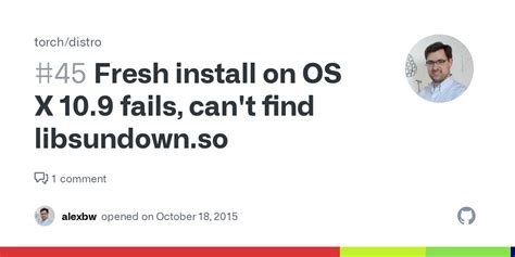 fresh install on os x 10 9 fails can t find libsundown so · issue 45 · torch distro · github