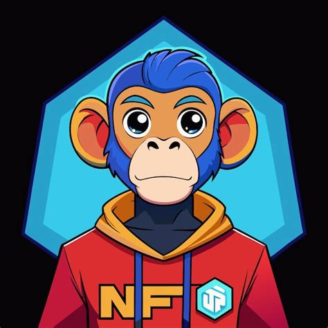 Vector Hand Drawn Nft Style Ape Illustration Premium Ai Generated Vector