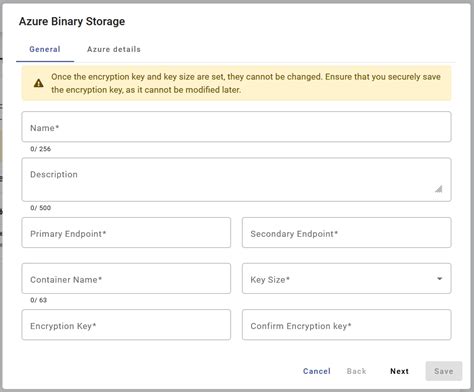 New Feature Binary Data Storage Options Bring Your Own Bucket Whats New