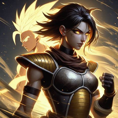 Female Saiyan By Kevsrandomaiart On Deviantart