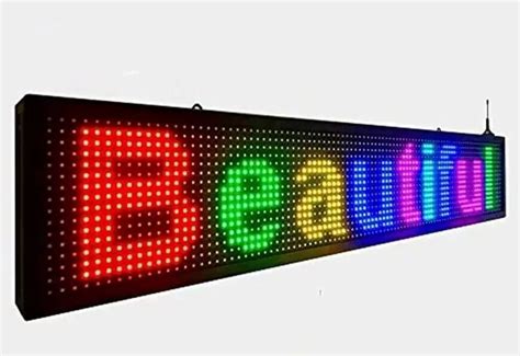 led scrolling display board at rs 2500 sq ft scrolling led display in