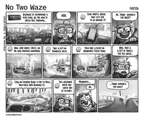 Sysadminotaur 126 No Two Waze Devolutions Blog