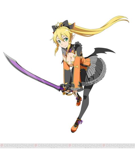 Leafa Sao Sword Art Online Sword Art Online Code Register S Girl Black Pantyhose