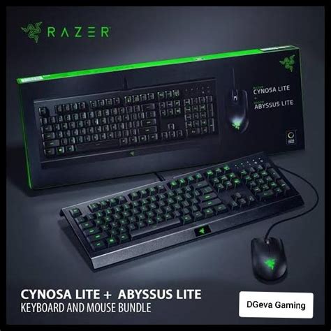 Jual Razer Cynosa Lite Keyboard Razer Abyssus Lite Gaming Mouse Bundle Shopee Indonesia