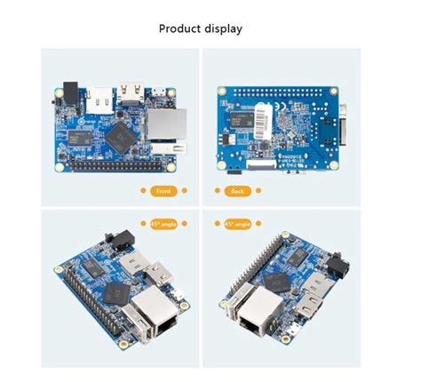 Orange Pi One 1gb Ram Mini Pc Allwinner H3 Soc Ddr3 Quad Core Single