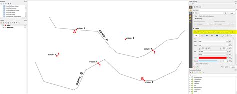 Aggregating Attributes From Line To Point Using Qgis Expression
