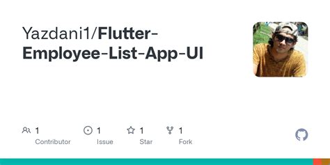 Github Yazdani Flutter Employee List App Ui