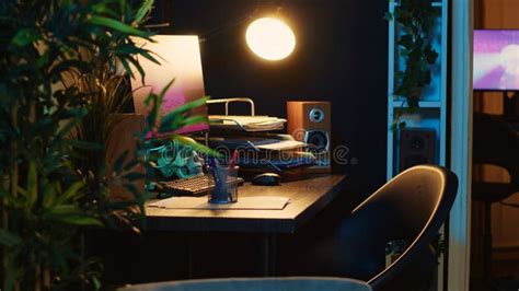 3d Renders On Work Desk Displays Stock Image Image Of Influencer Online 303659665