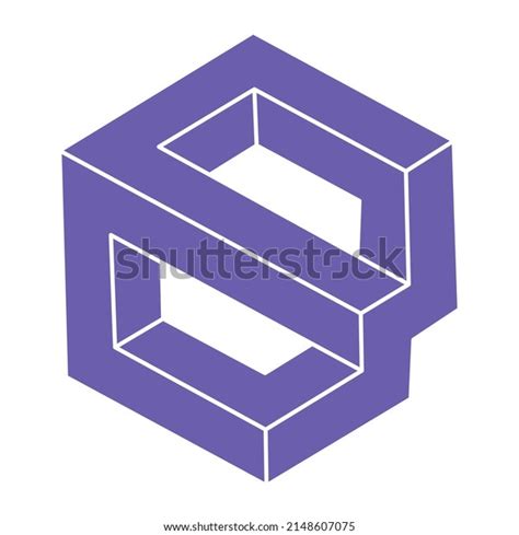 Impossible Shapes Optical Illusion Logo Vector 库存矢量图（免版税）2148607075 Shutterstock