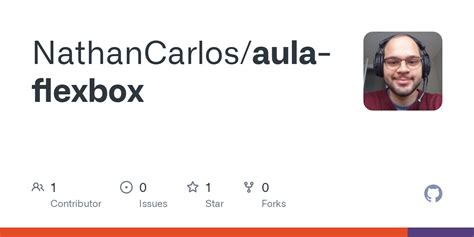 GitHub NathanCarlos Aula Flexbox