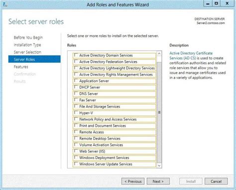 Which Server Role Should You Install On Server2 Exam4Training