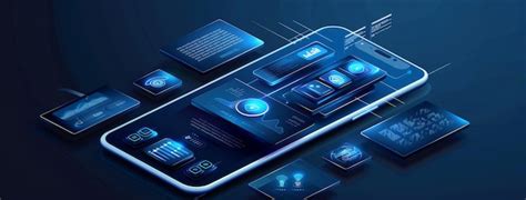 Uiux Scene Creator Part 2 Mobile Application Design Smartphone Mockup With Active Blocks And