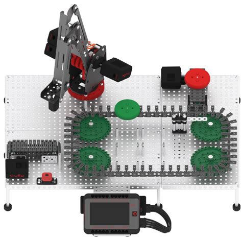 Vex Workcellv1 Using A Conveyor System Lab 9 Sort The Red And Green Disk