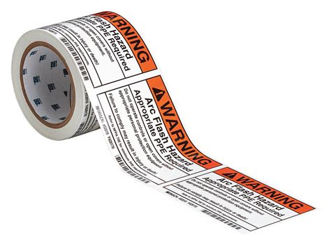 Polyester Adhesive Sign Mounting Label 2XU72 52015 Grainger