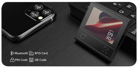 Touch Screen QR Code Scanner Barcode Scanner RFID Bluetooth Reader