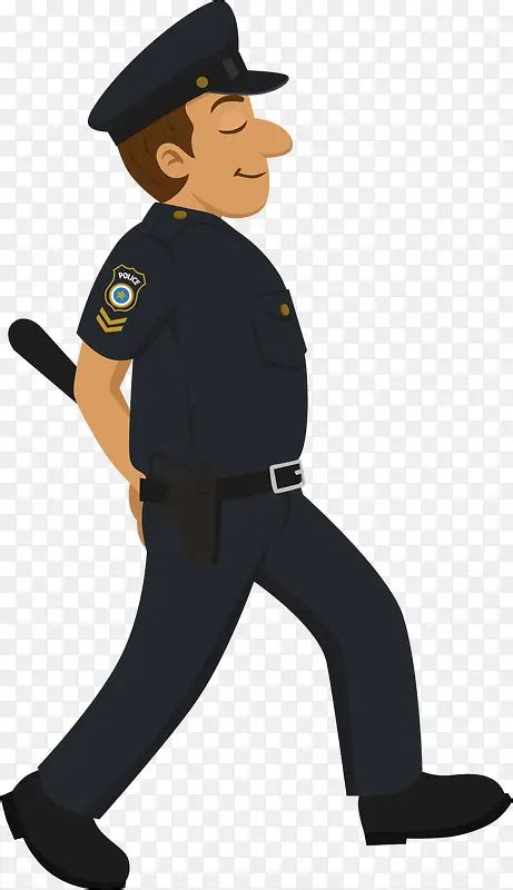 卡通矢量武警人物PNG图片素材下载 图片编号yvgndnbq 免抠素材网
