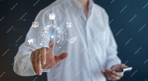 Premium Photo Big Data And Analytics Visualization Technology With
