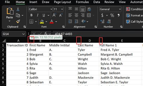 how to autofit column width in excel 4 methods