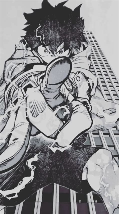 Deku Black And White Wallpapers Wallpaper Cave