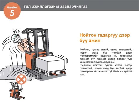 Агуулахын тоног төхөөрөмж Reach Truck ийн аюулгүй ажиллагааны зөвлөмж