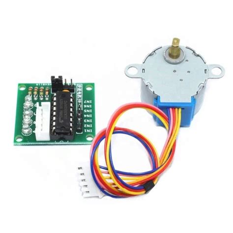 Jual ULN2003 DRIVER MOTOR STEPPER 5V BOARD PLUS MOTOR STEPPER 5V 4 PHASE Stepper Motor ULN2003