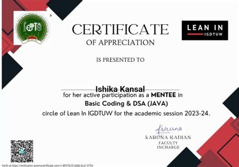 Ishika Kansal On Linkedin Datastructures Algorithms Java Mentorship Community Leaninigdtuw