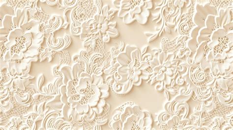 3d Rendering Of A Seamless Floral Pattern The Pattern Is Made Up Of Repeating Units Of A Flower