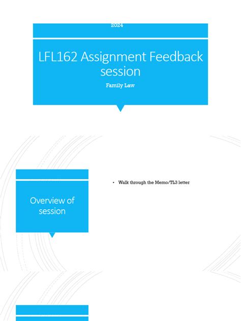 lfl162 assignment feedback session 22 may 2024 pdf partnership