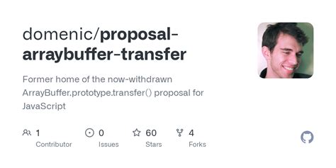 GitHub Domenic Proposal Arraybuffer Transfer Former Home Of The Now Withdrawn ArrayBuffer