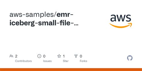 Github Aws Samplesemr Iceberg Small File Optimization