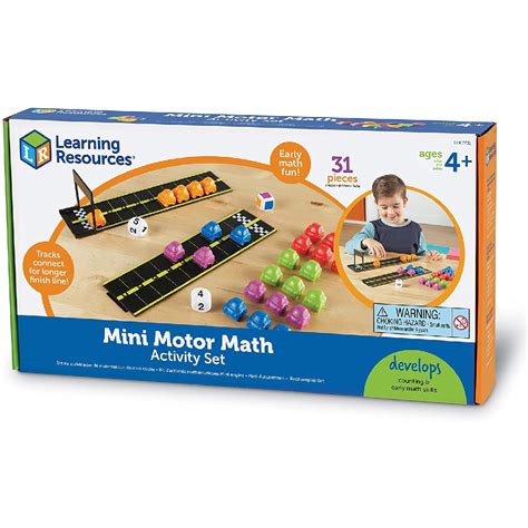 Learning Resources Mini Motor Math Activity Set Shopee Singapore
