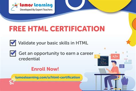 Students It Working Professionals Html Certification Free Btech