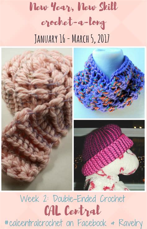 New Year New Skill Cal Week 2 Double Ended Crochet Underground Crafter